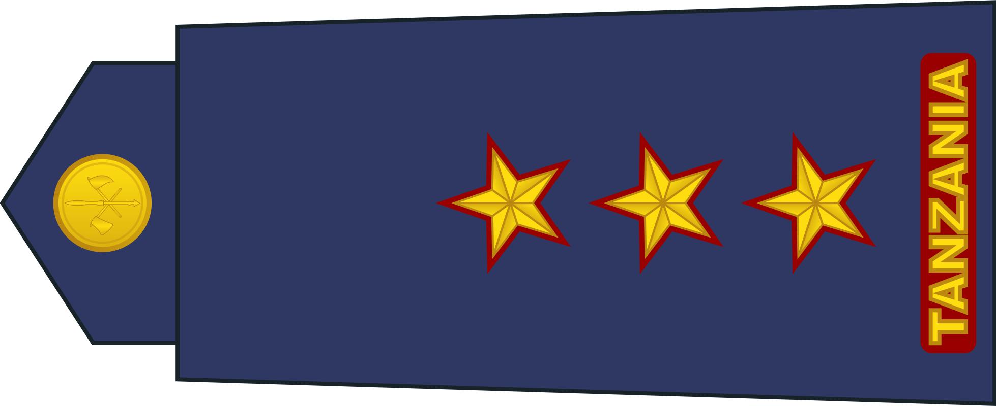 Military rank identification of each country: Tanzania - iMedia