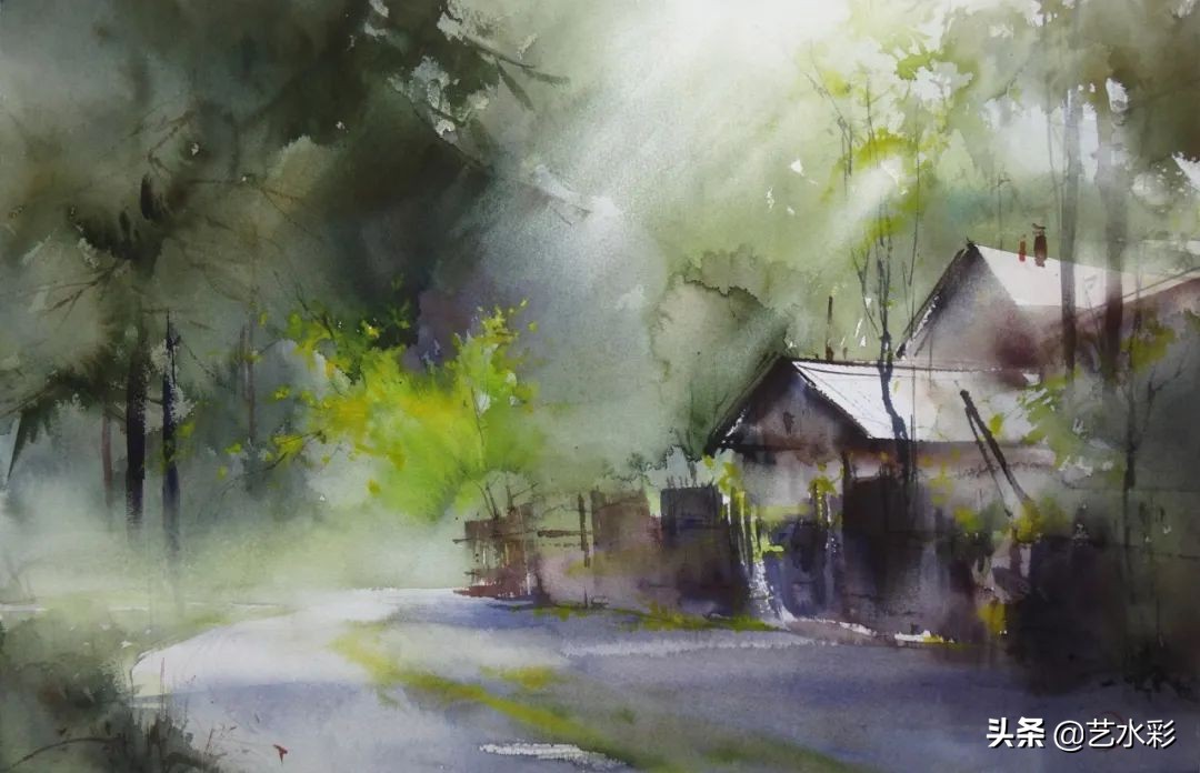 Russian watercolor painter Ilya Ibryaev: truely depicts the hymn of ...