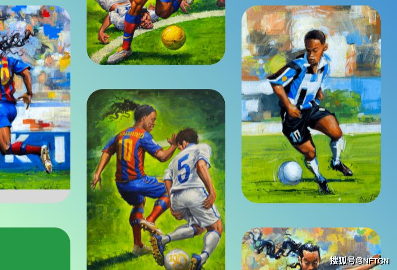 Brazilian legend "Ronaldo" launched a limited edition of NFT works this ...