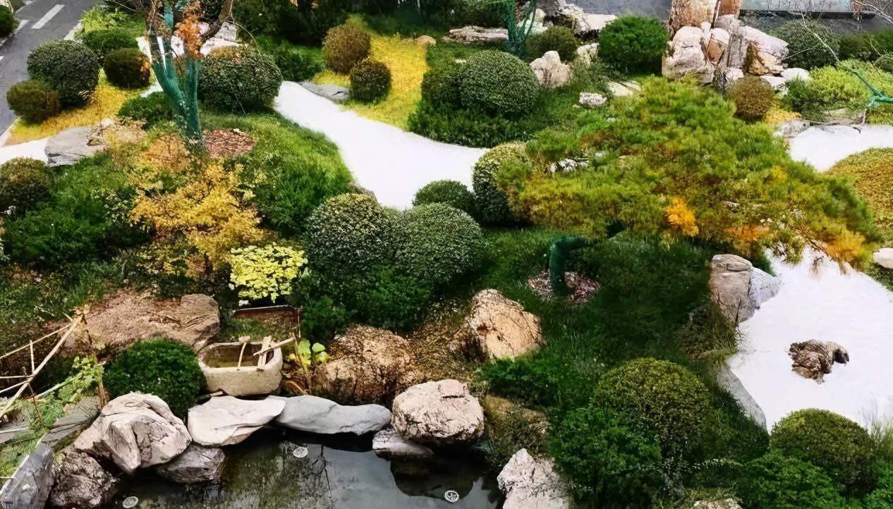 Learn to place stones in this way, and make your courtyard "all stone ...