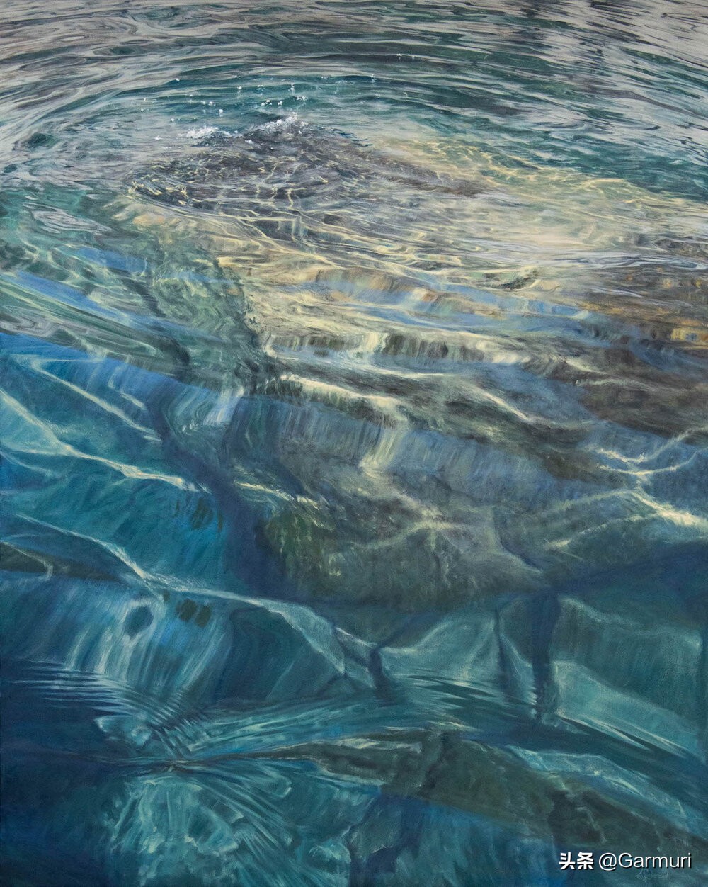 Art: Artist Irina Cumberland's ultra-realistic ocean series works - iMedia