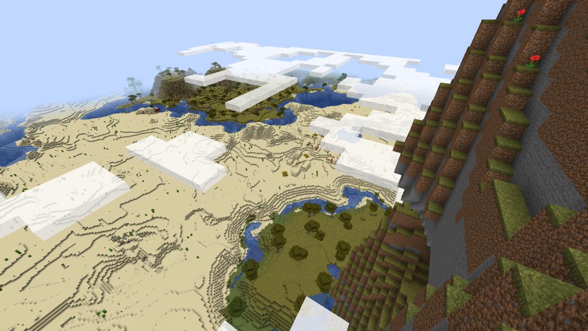 Minecraft: Build a viewing room on the cliff, experience the beauty of ...