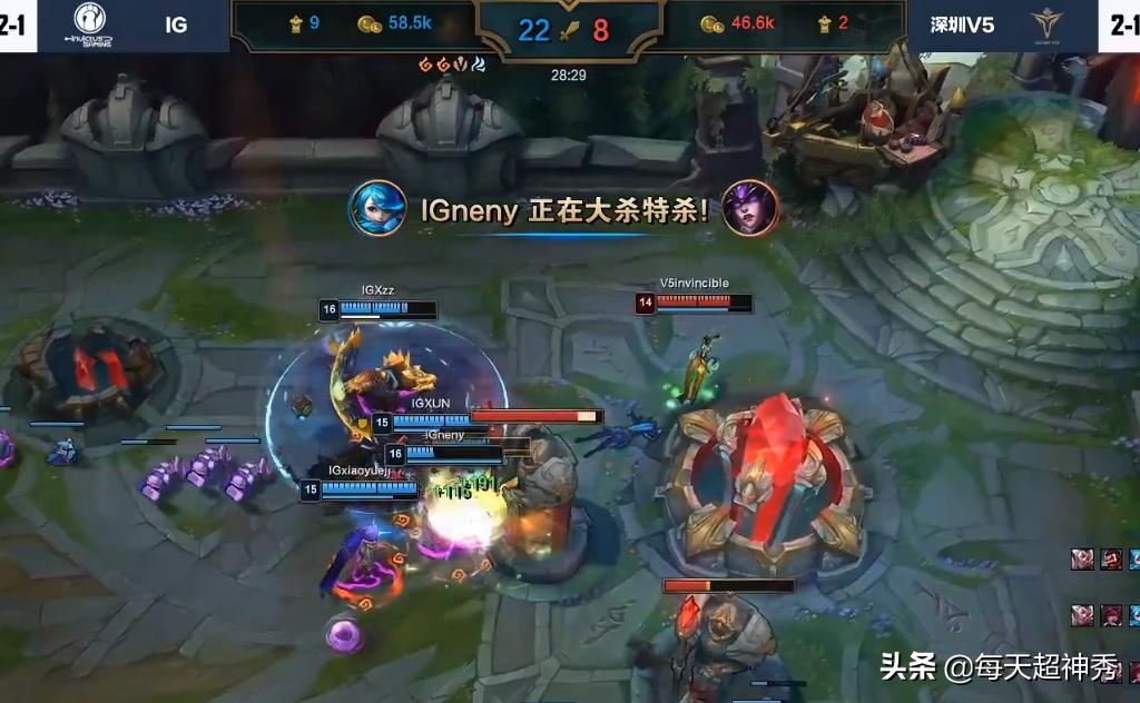 Xun male guns dominate the arena, IG Revenge V5 won 3 consecutive victories, and NEST's semi ...