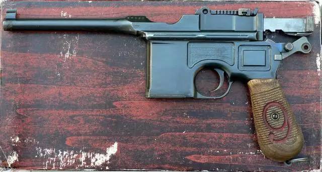 Can the Mauser C96 pistol be used as an air defense weapon?That's what ...