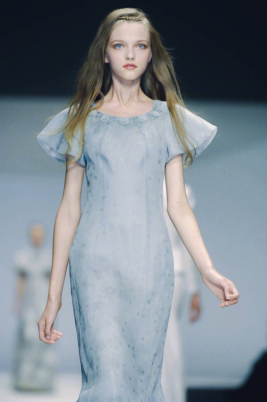 Russian supermodel Vlada Losyakova walks the show - iMedia