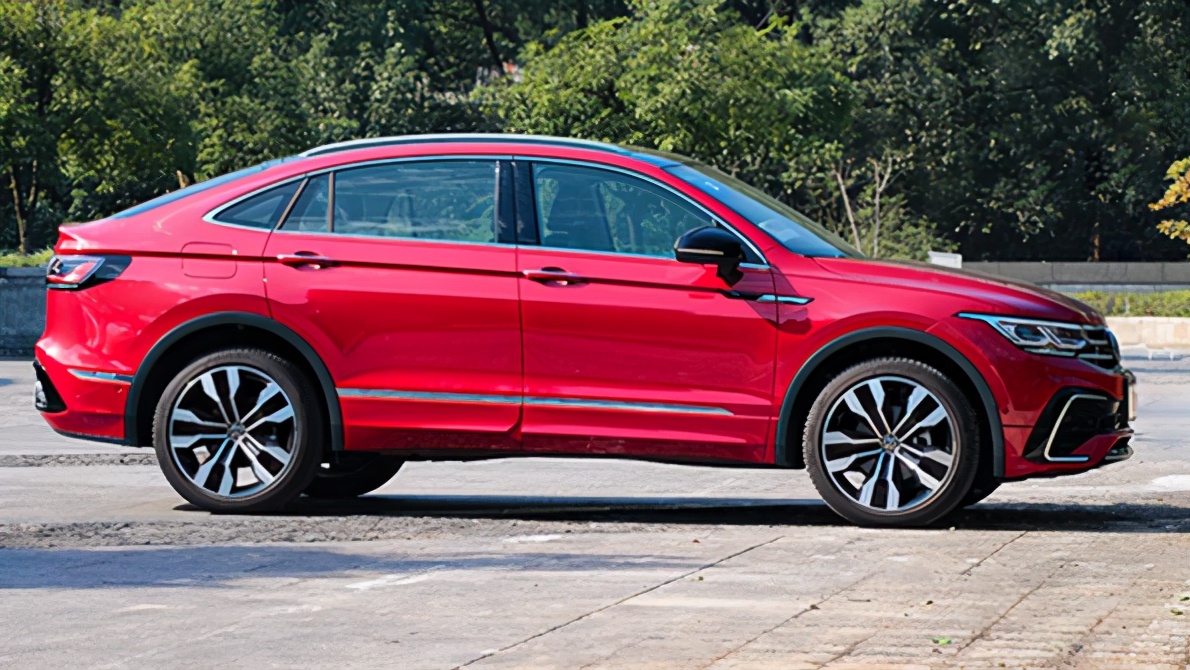 Volkswagen Tiguan X, a coupe SUV with an eye-catching appearance and a ...