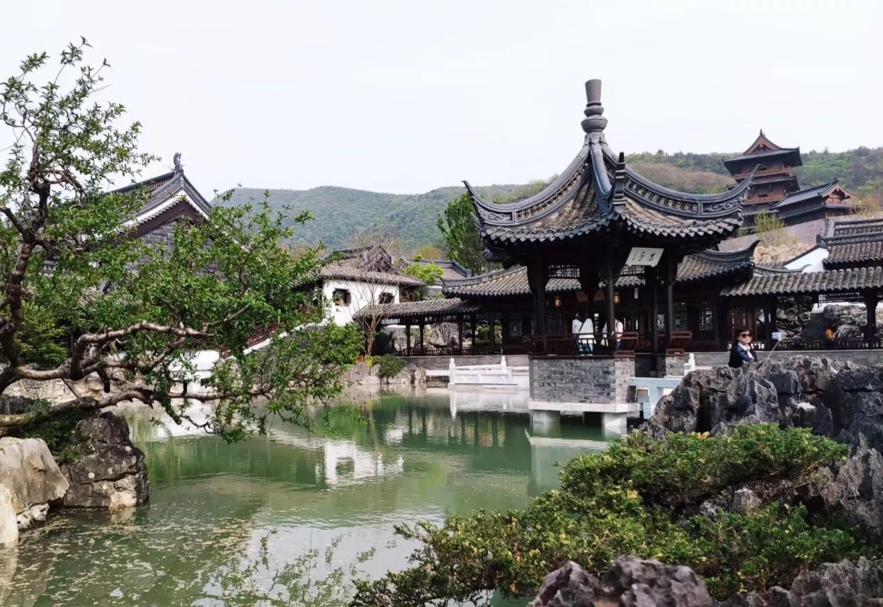 Nanjing Garden Expo Park, the "Peach Blossom Spring" in the city, meet ...