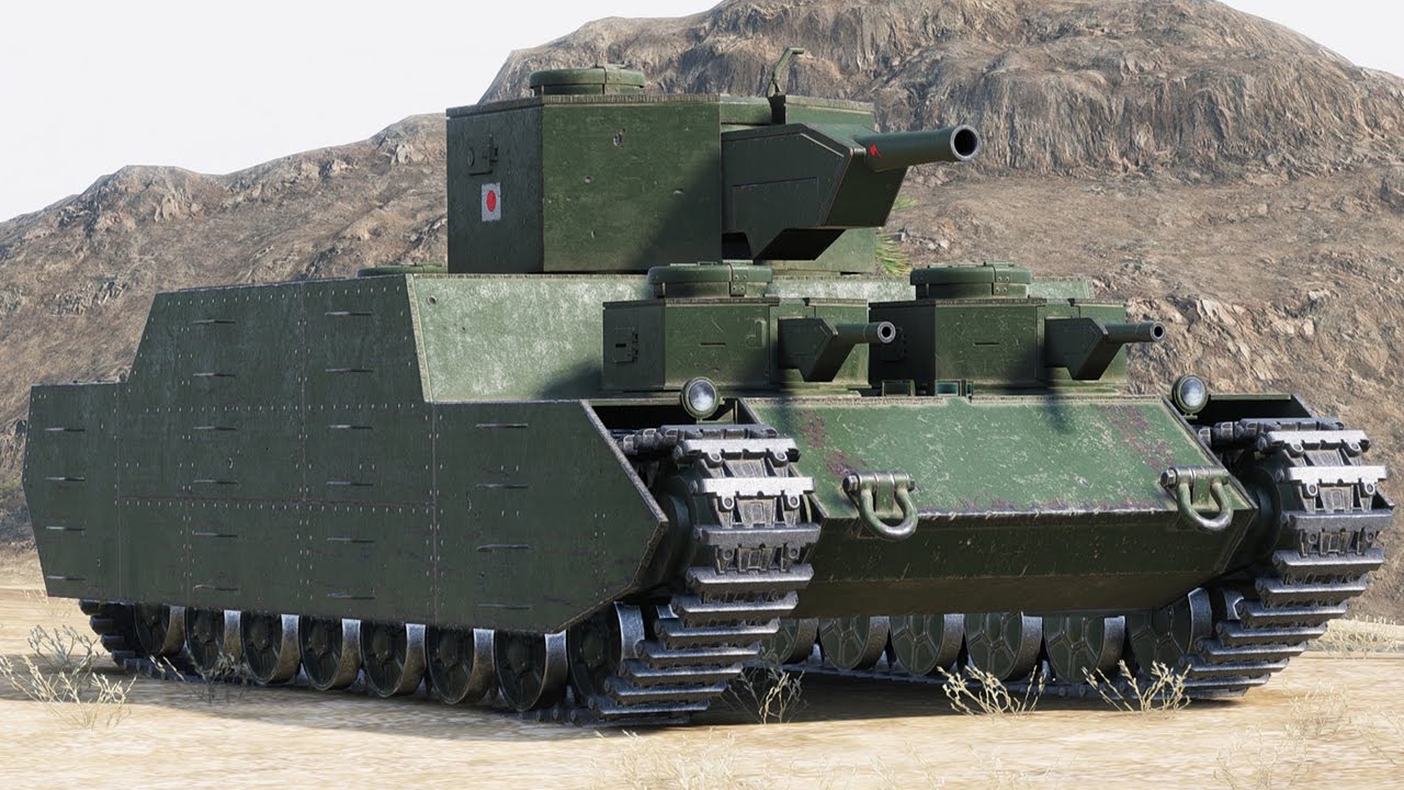 Japanese OI Super Heavy Tank of World War II - iMedia