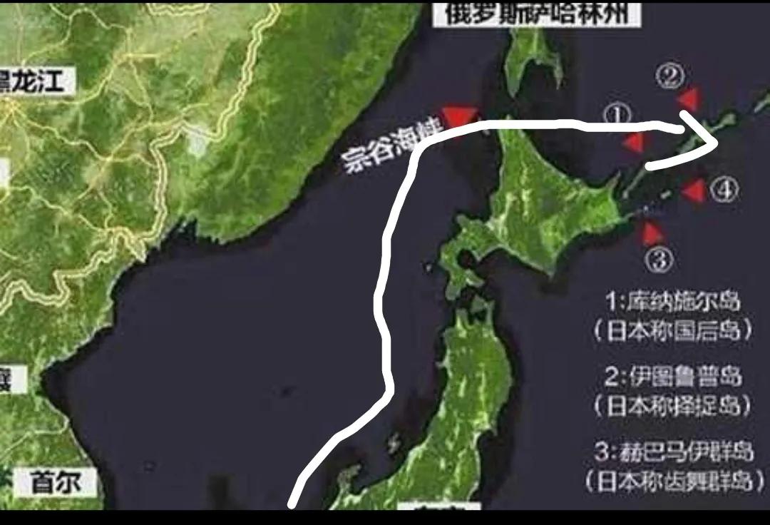 The Chinese navy formation crosses the Osumi Strait and Japan yells ...