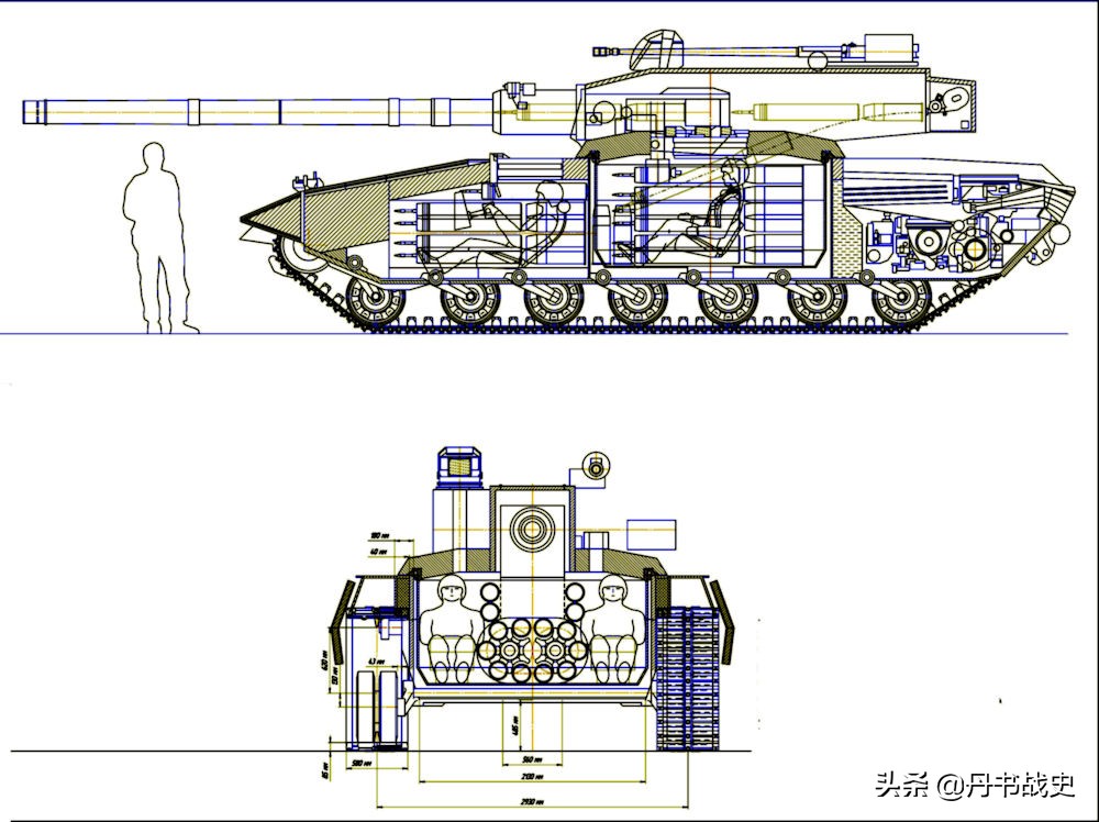 Soviet 477 project "Molot" main battle tank, technical exploration of ...