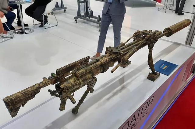 Fired 14.5mm ammunition with a range of 4000 meters and turned a sniper ...