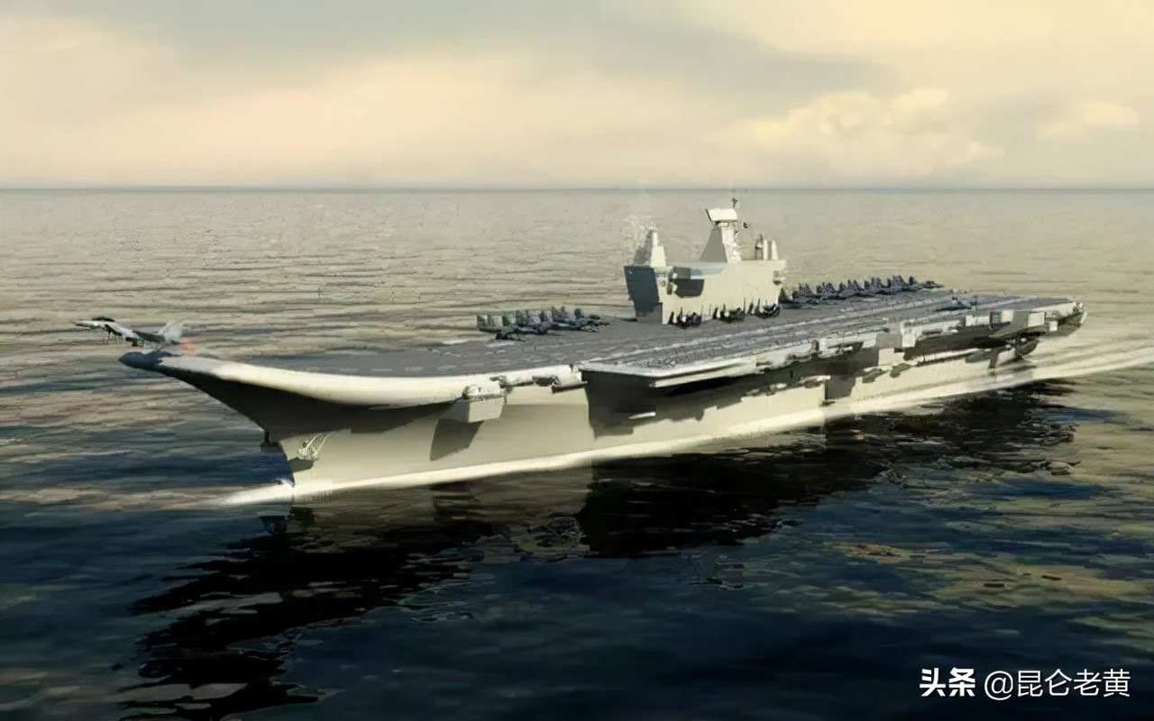 The first nuclear aircraft carrier in Asia is here?With a full load ...