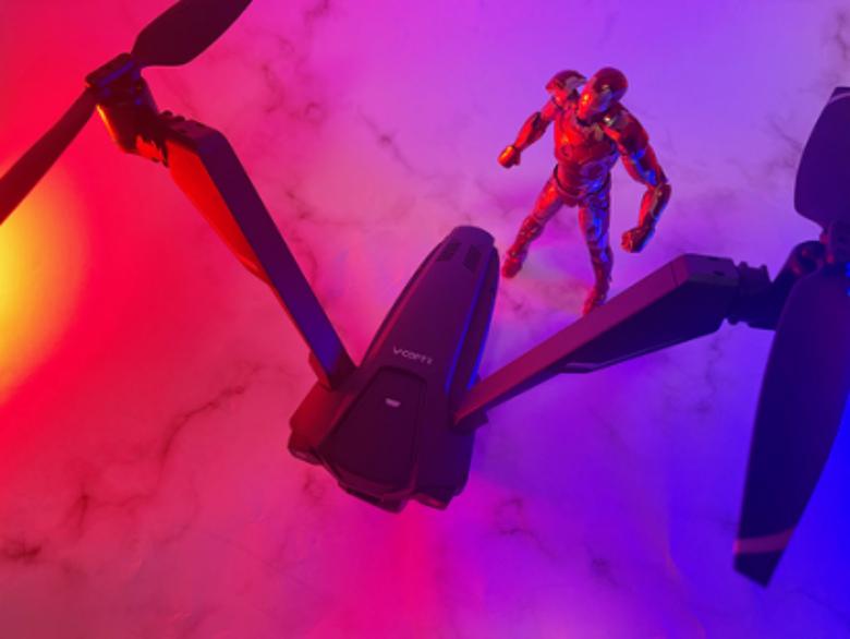 The world's first V-shaped dual-rotor drone Falcon, a drone built for ...