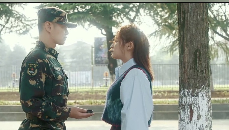 Lovers in "Fall in Love with Special Forces": Tian Yong and Xiao Xue - iMedia