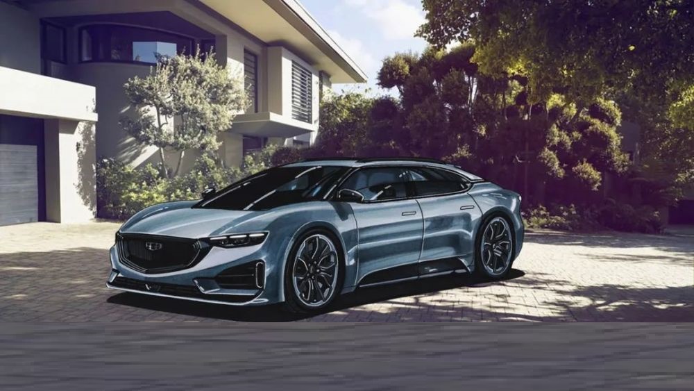 The Geely Beauty Leopard is back!A sports car priced at 50,000, with a ...