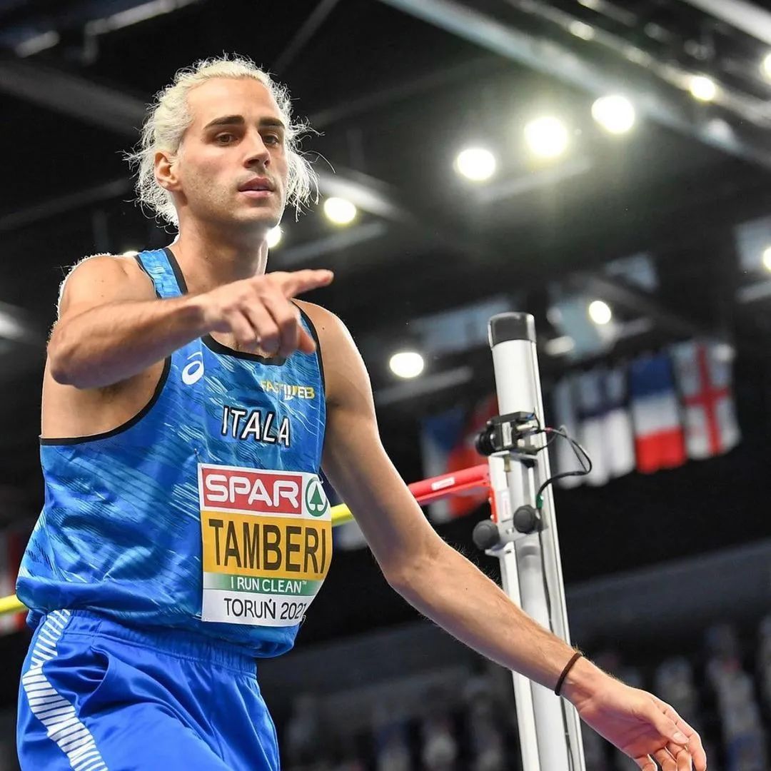 The Italian high jumper who won the gold medal in the Olympics is so ...