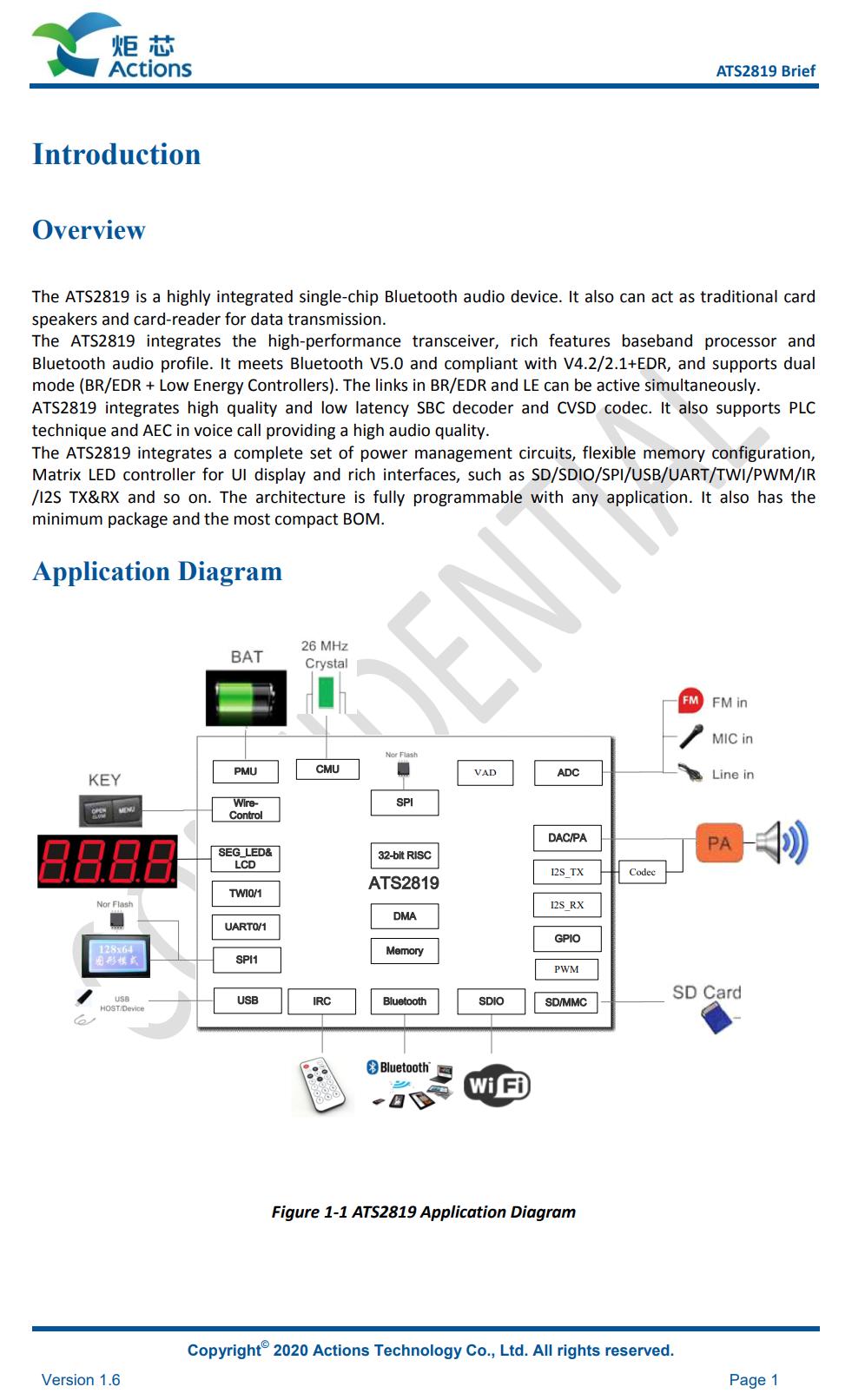 Torch core ATS2819 Bluetooth audio SoC won the K Gebao Little Arena G2 ...