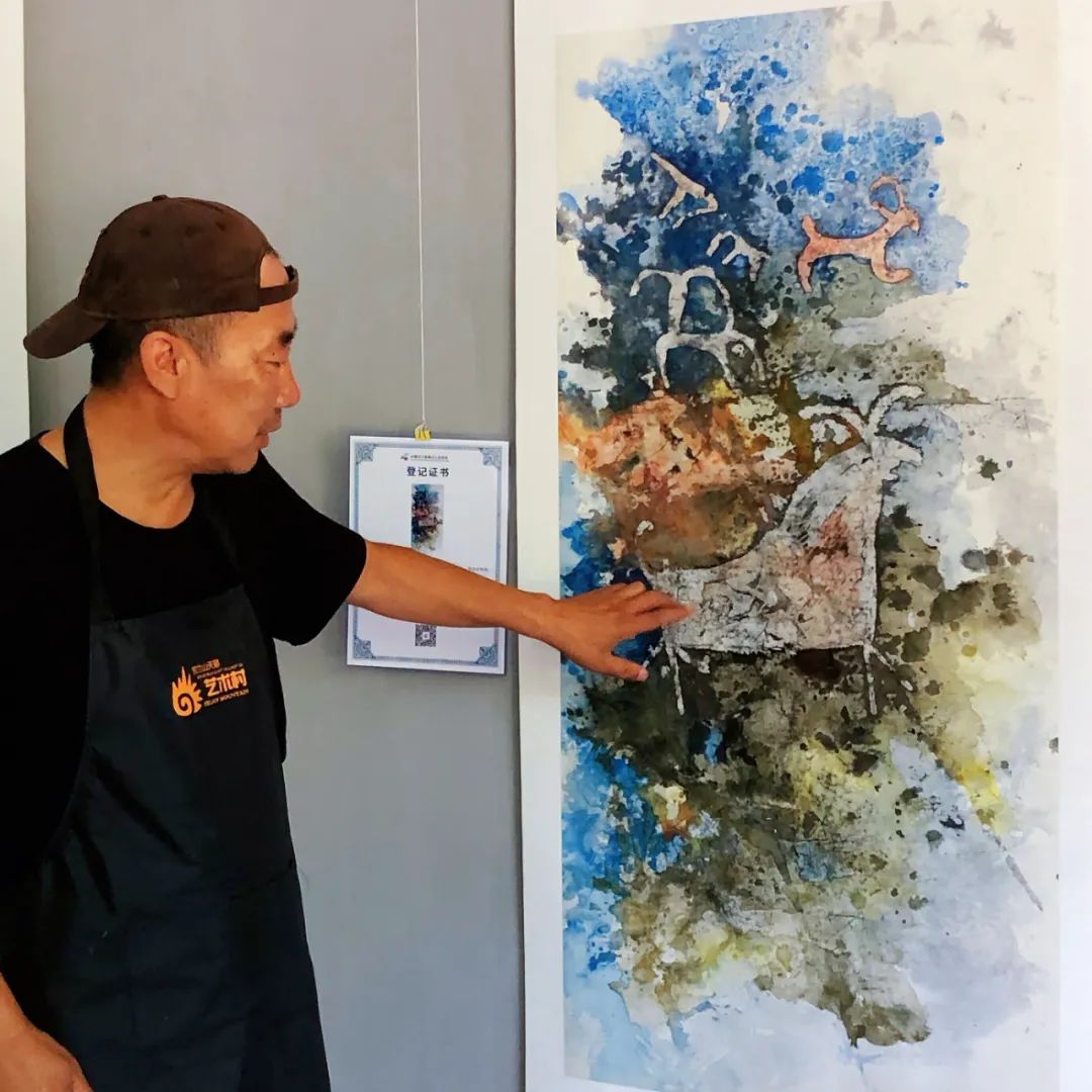 Zhang Chunlin: Rock painting art is a dialogue with ancient ...