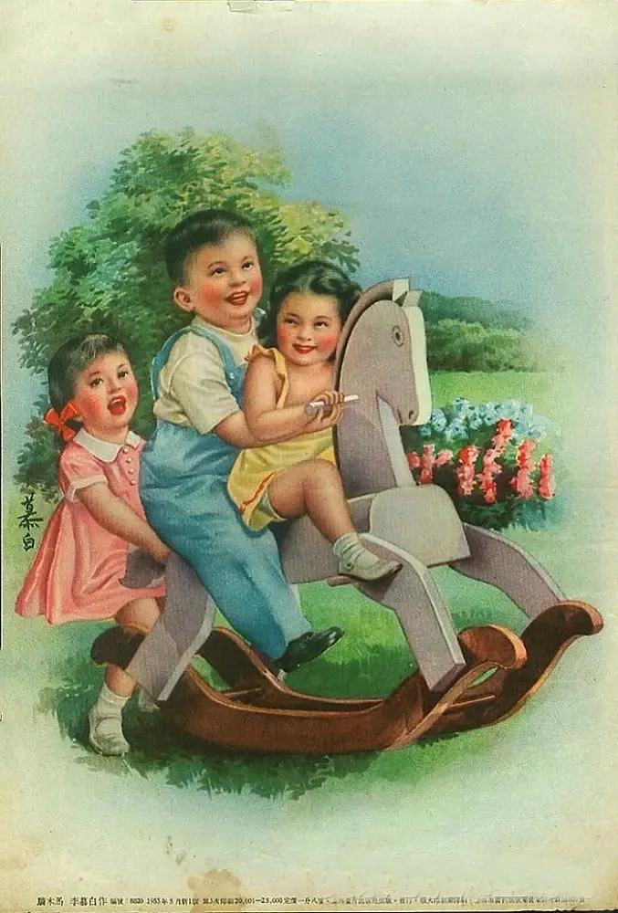 Classical children's New Year pictures, all familiar and touching - iMedia