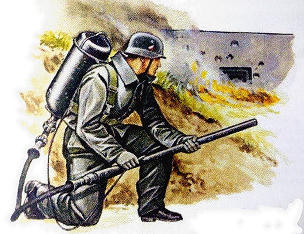 Flamethrower of German Light Weapons - iMedia