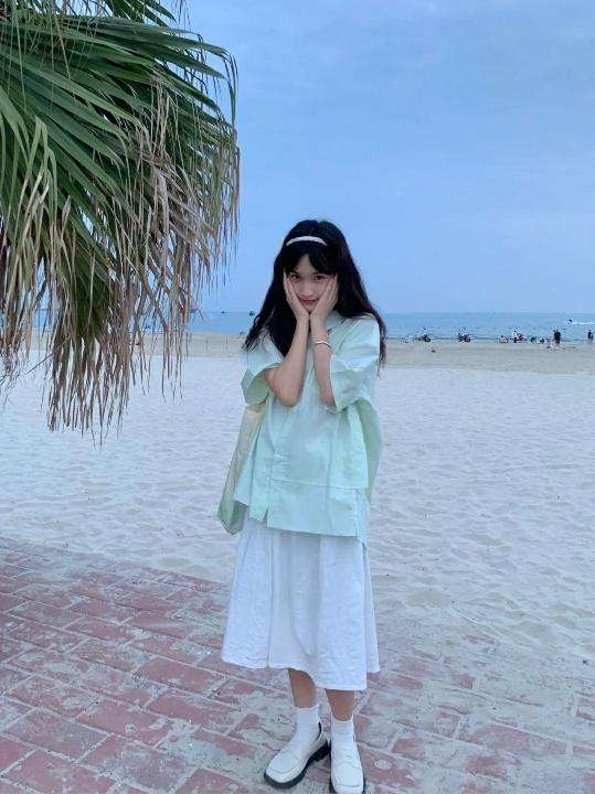 Japanese wear in summer, simple and advanced, very fresh, easy to make ...