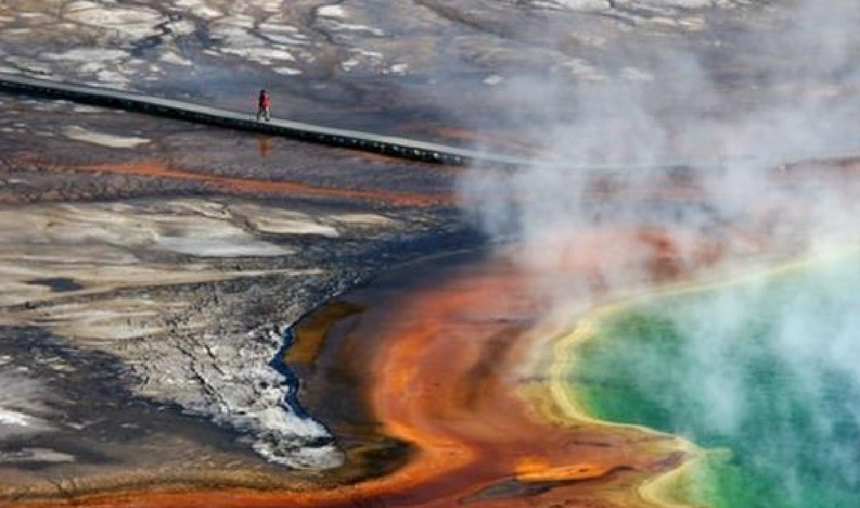The Yellowstone volcano has entered an eruption cycle, erupting 650,000 ...