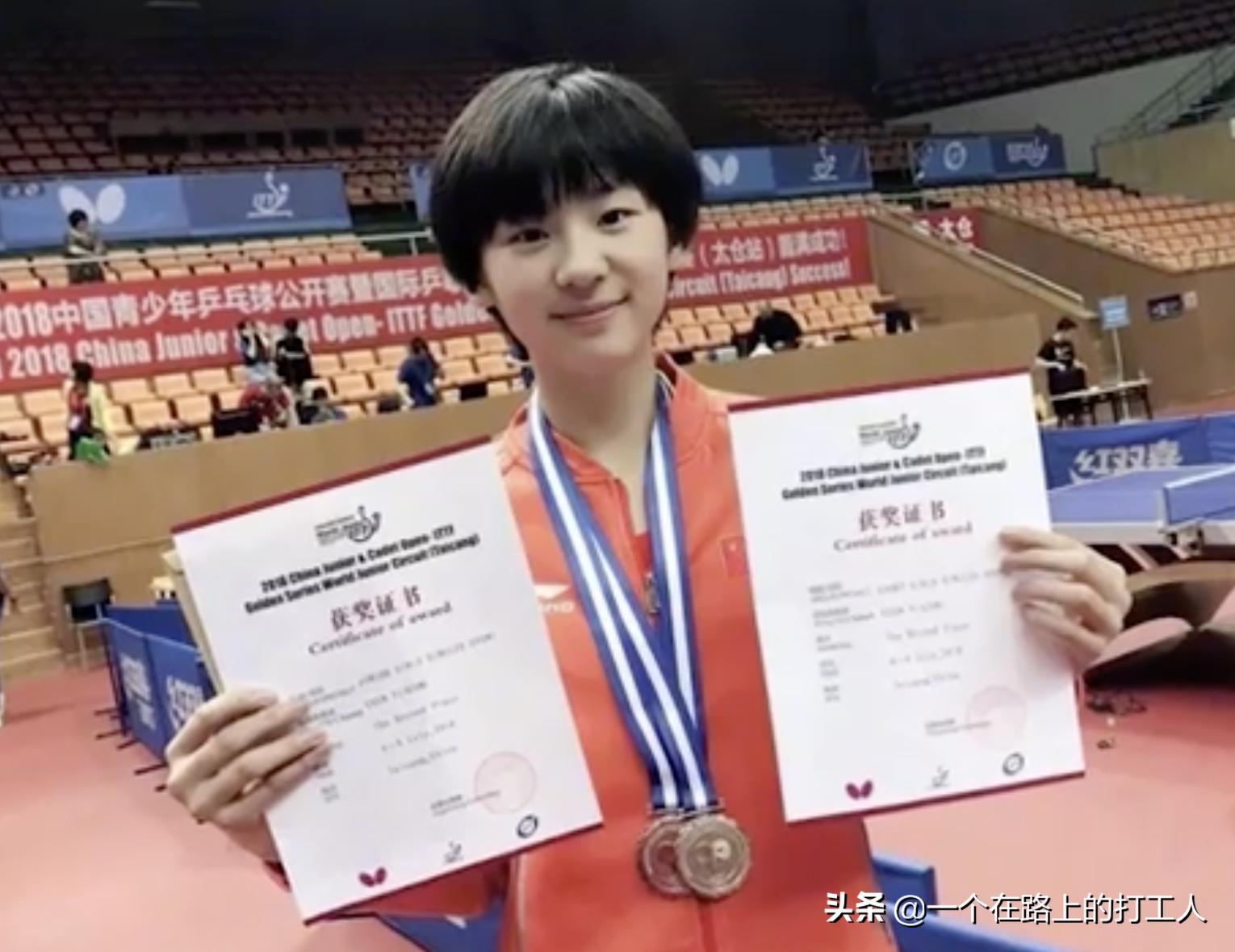 Chen Yi, a beautiful model who was delayed by table tennis - iMedia