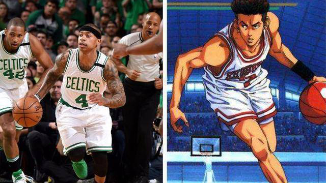 Correspondence between the character prototypes of "Slam Dunk" and NBA ...