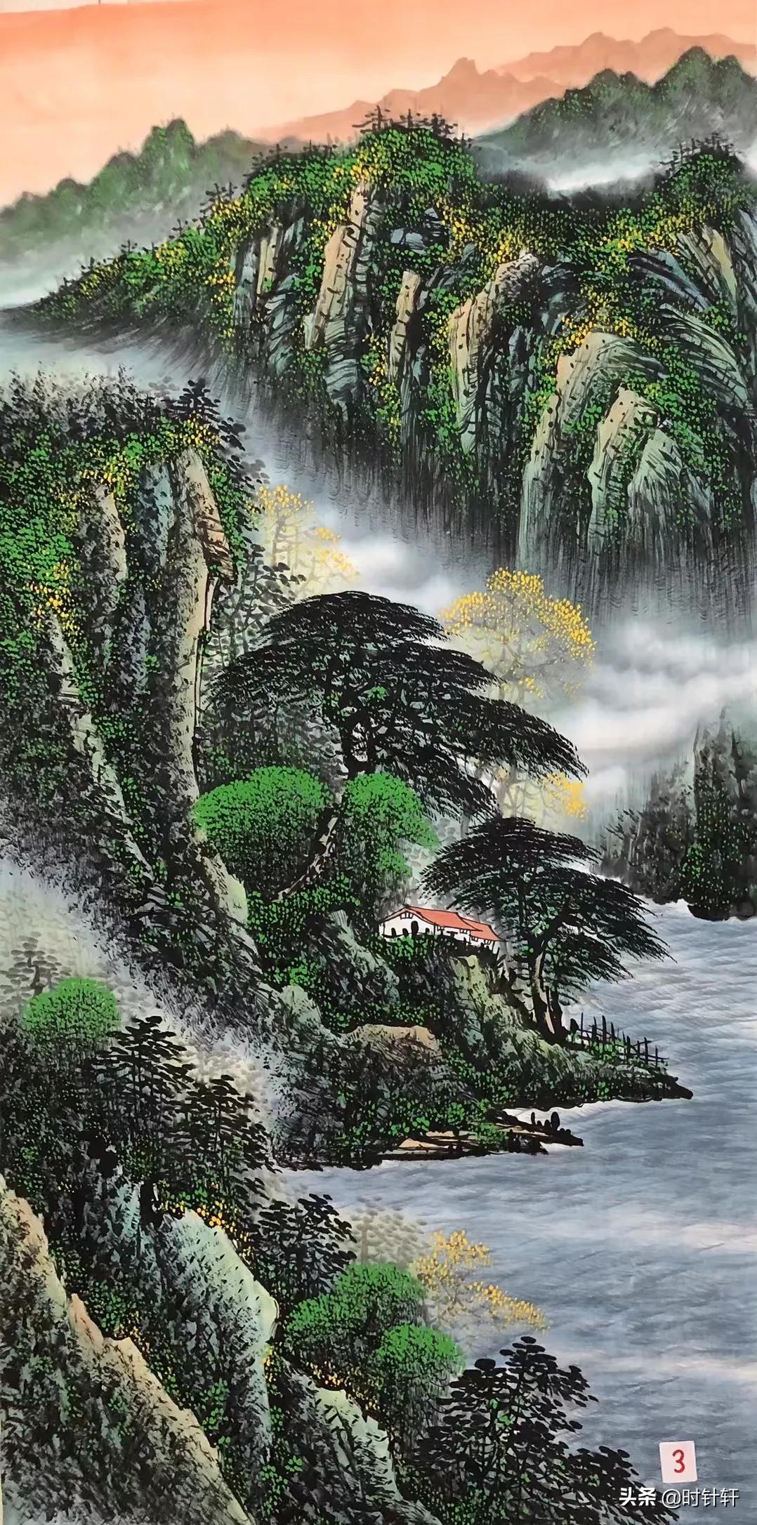 Appreciate the mountains and rivers in Chinese landscape painting ...