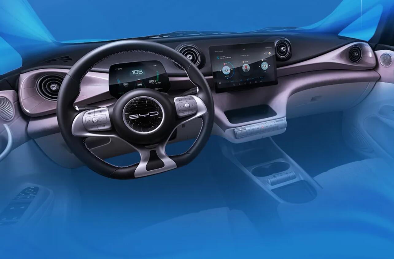 The details are exquisite and the future feels strong, BYD Dolphin ...