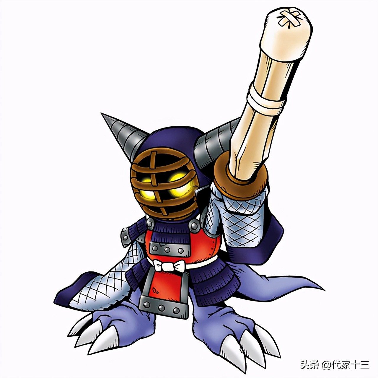 Digimon: In order to temper the kendo warrior beast, it eventually ...