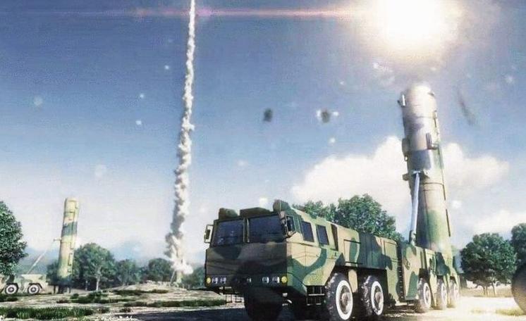 China's Dongfeng 26 ballistic missile has a range of 5000 kilometers ...