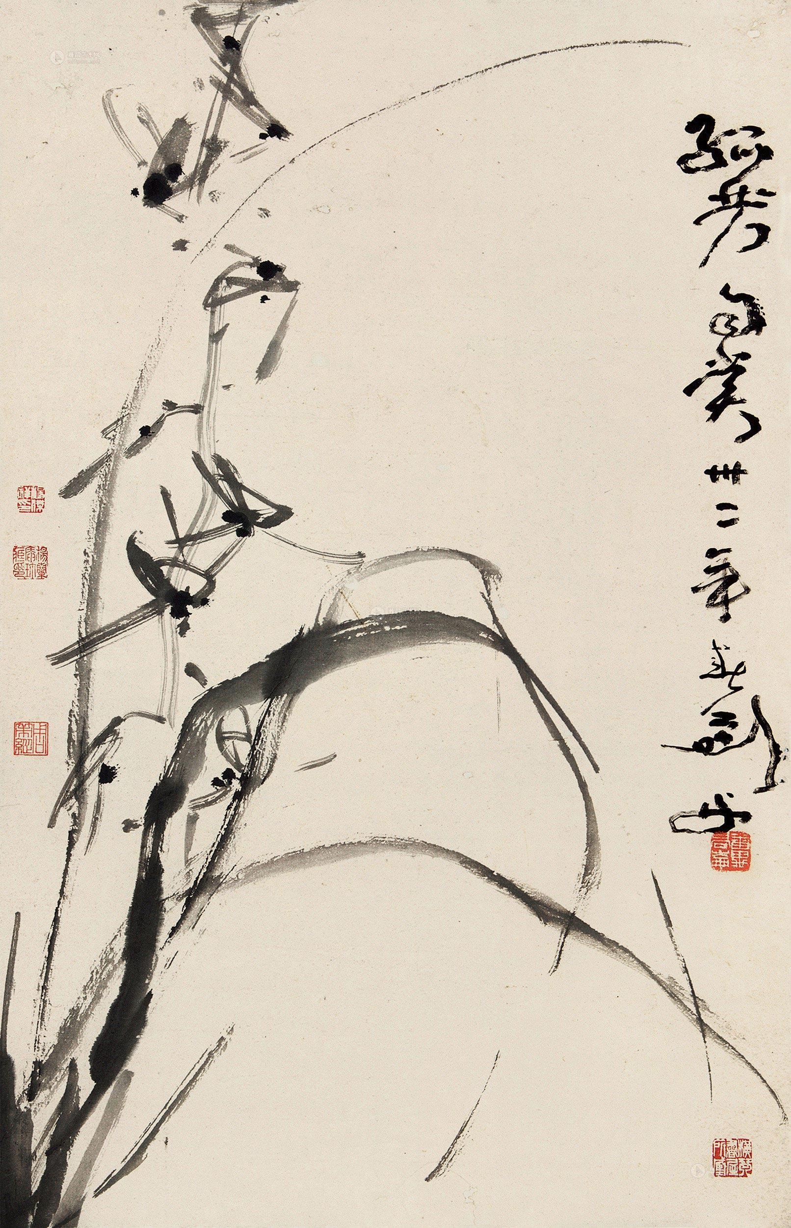 China's 100 Most Famous Calligraphers and Painters Series-Modern Times ...