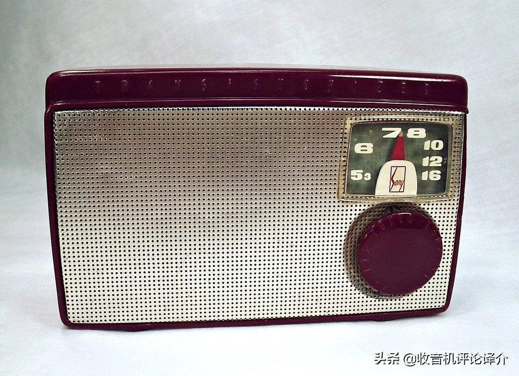 Japan's first transistor radio, the birth of Sony's TR-55 radio - iMedia