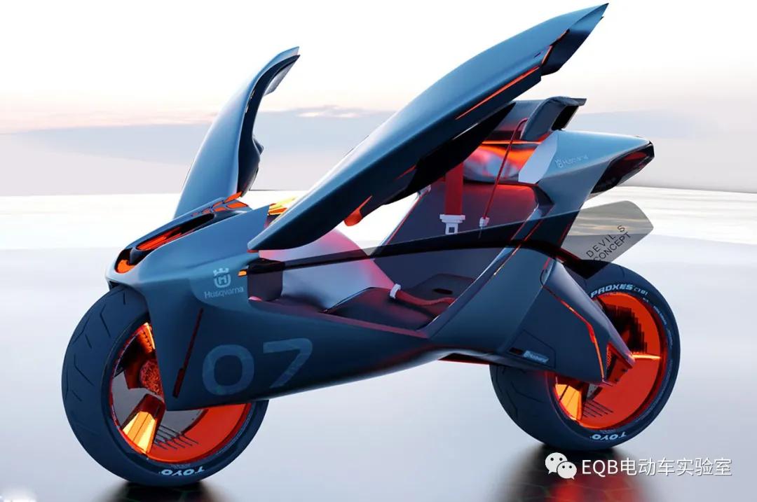 Husiwana will push Devil S self-balancing concept electric motorcycle ...