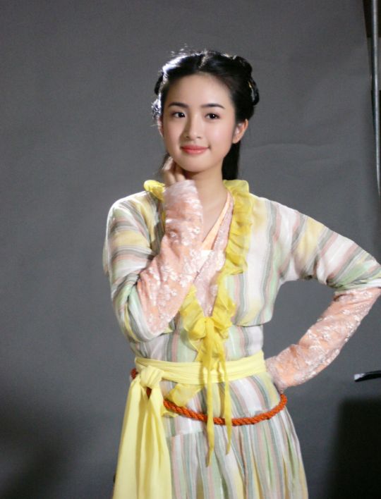 The 9th edition of the most beautiful "Huang Rong", who is the white ...