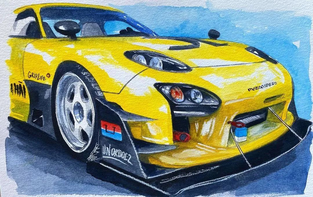 JDM style hand drawing - iMedia