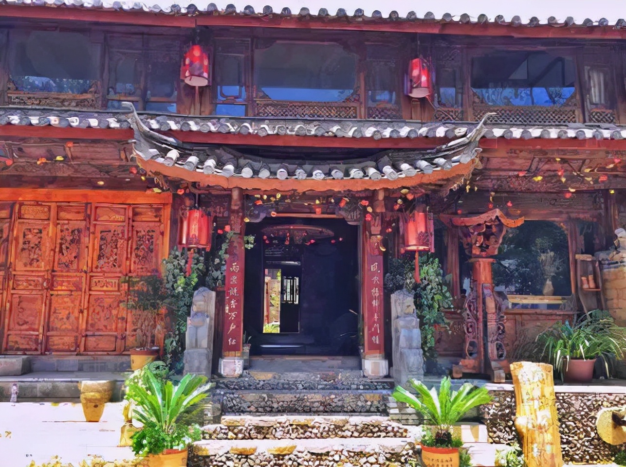 Baisha Ancient Town, a leisurely town hidden at the foot of the Jade ...