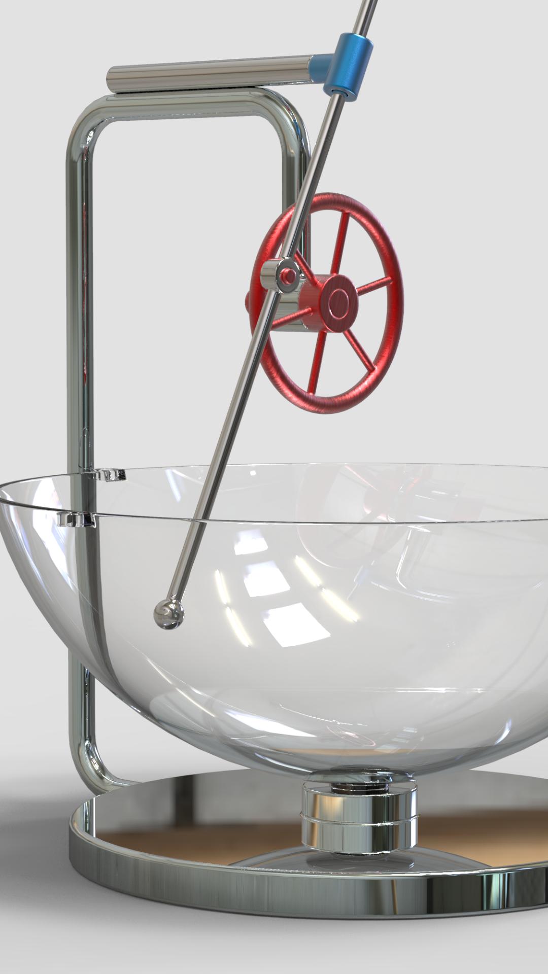 Draw one with SolidWorks: agitator device - iMedia