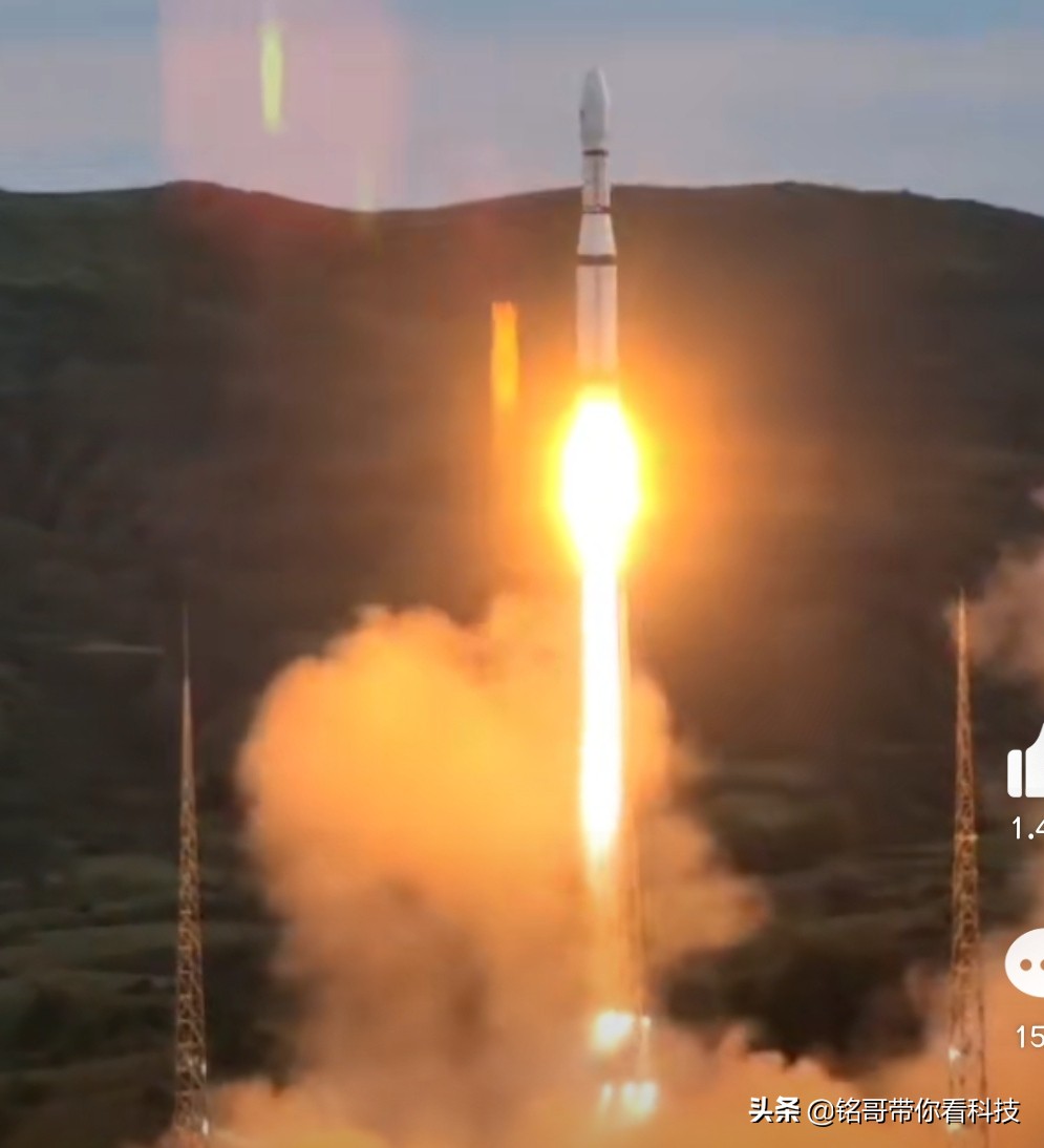 The Long March 6 liquid rocket puts Zhongzi Group 02 satellites into ...