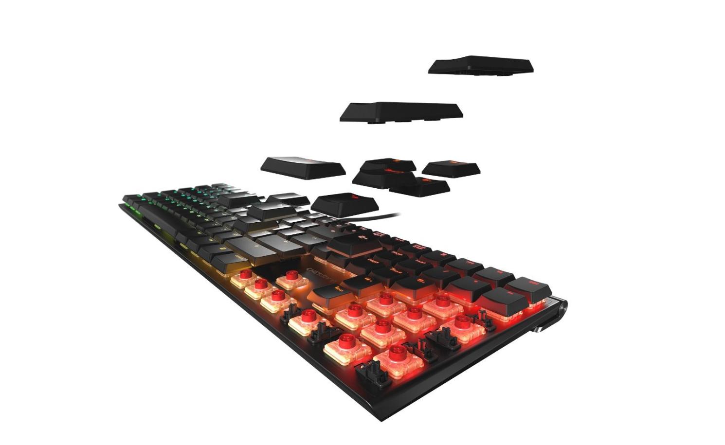 Low-travel key design, Cherry's new MX 10.0. N RGB thin mechanical ...