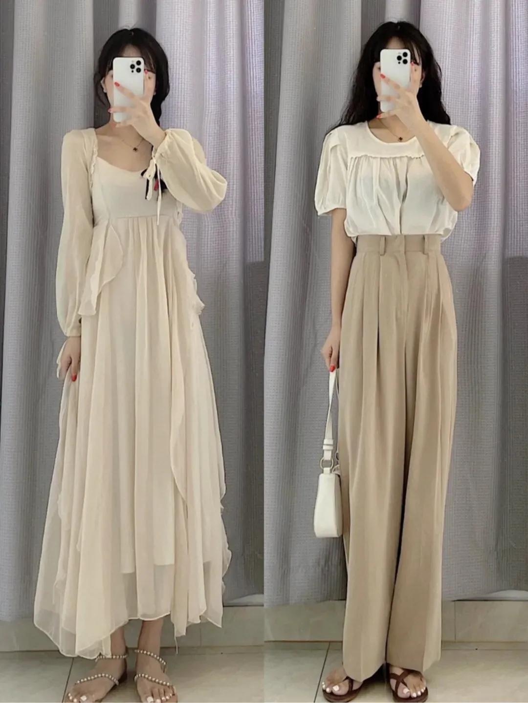 In summer, the clean and refreshing color is too white to wear with ...