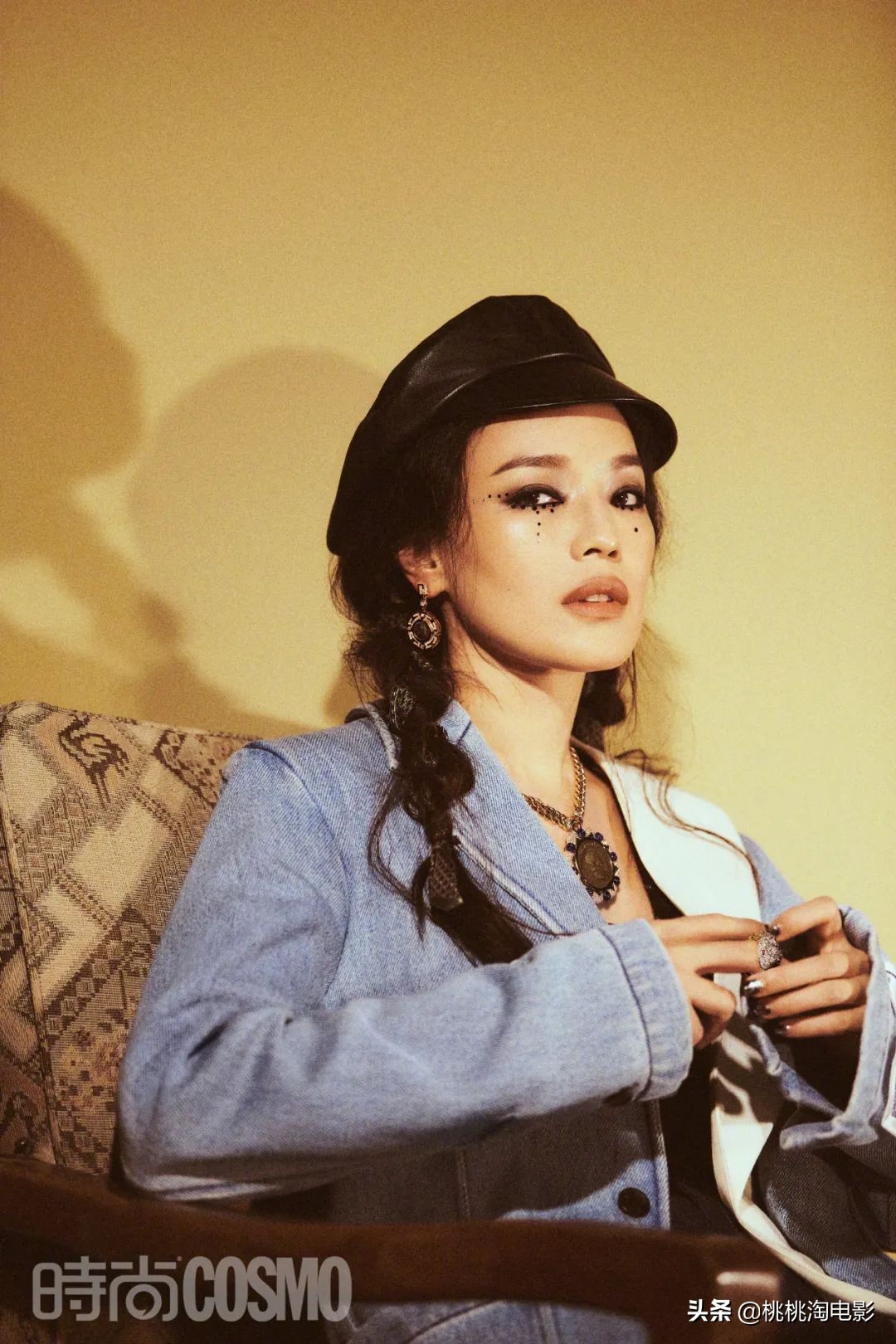 Photos: Shu Qi's black tear mole makeup photo shoot turns into a cool ...