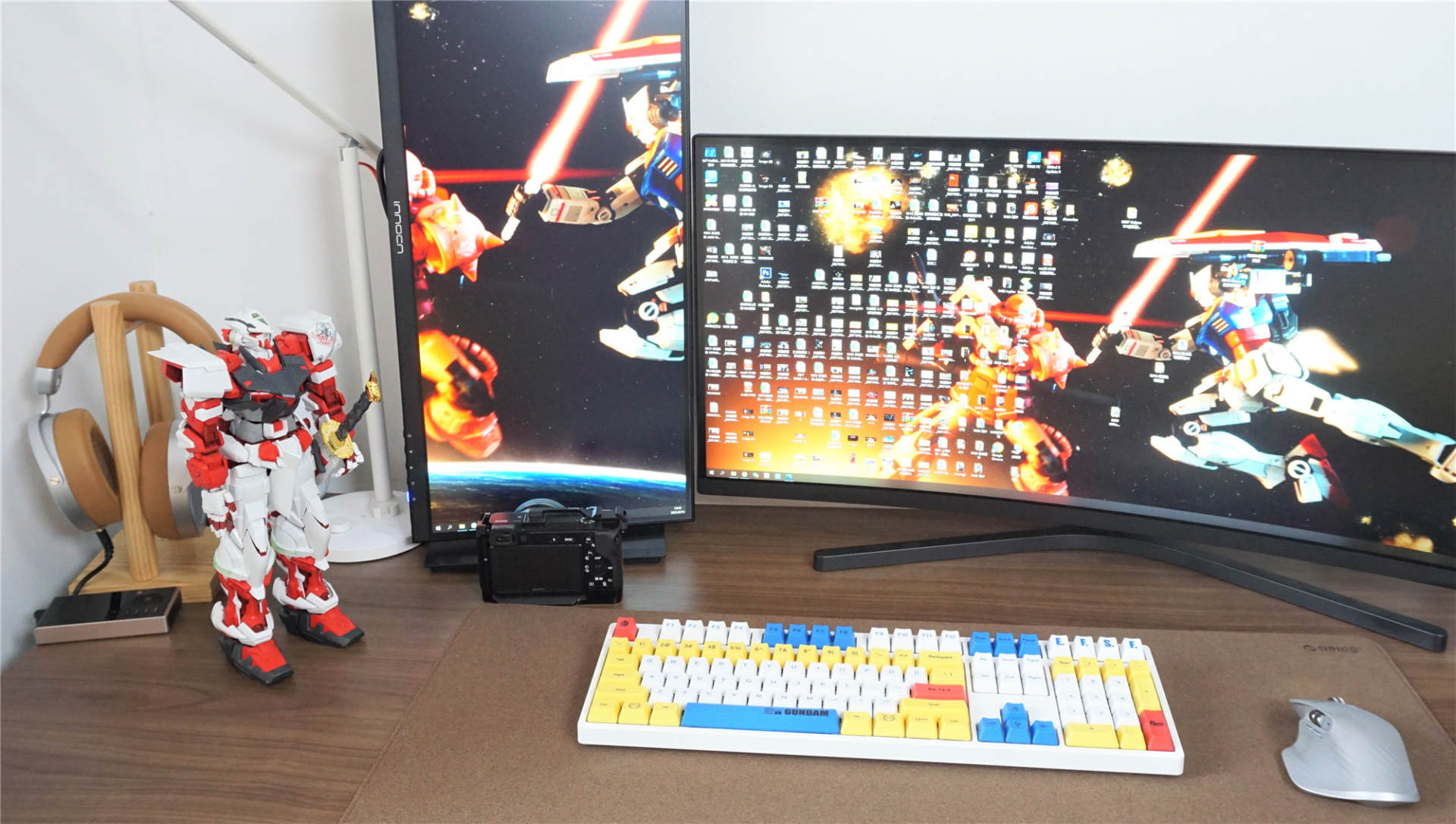 Up to the same feelings!ikbc Gundam Co-branded Cherry Axle Keyboard Out ...