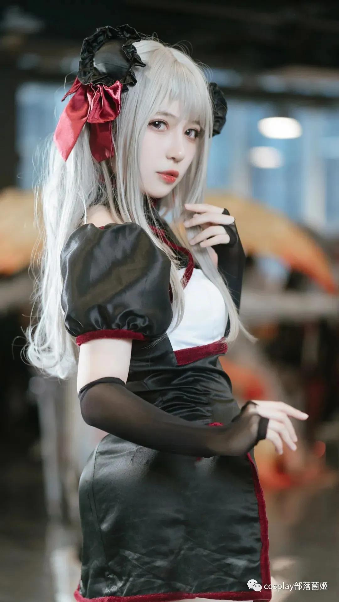 cos: Azur Lane U410 winter plum Yingchun cheongsam cos feature film ...