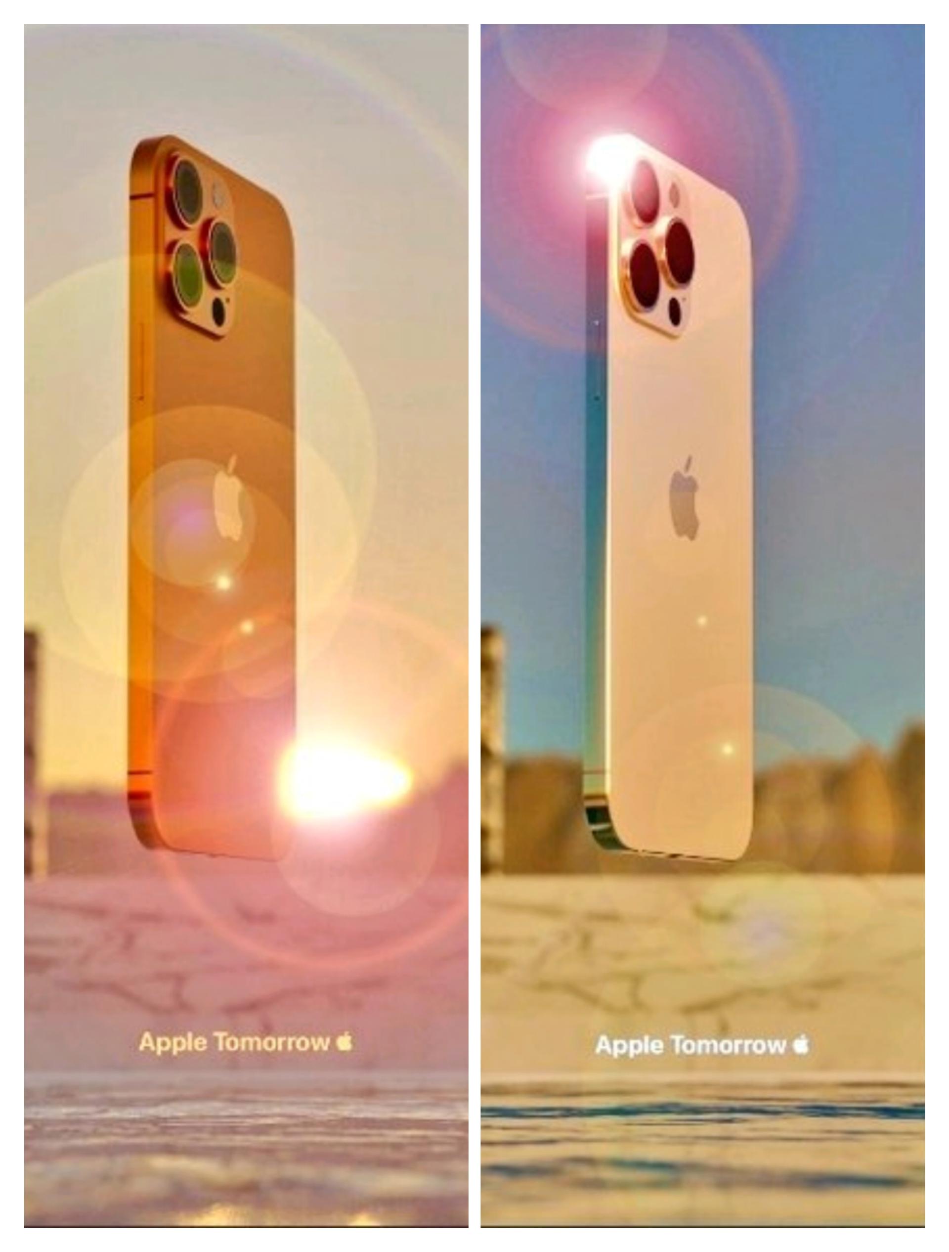 iPhone 13 new color exposure?Black, white, rose gold and sunset gold ...