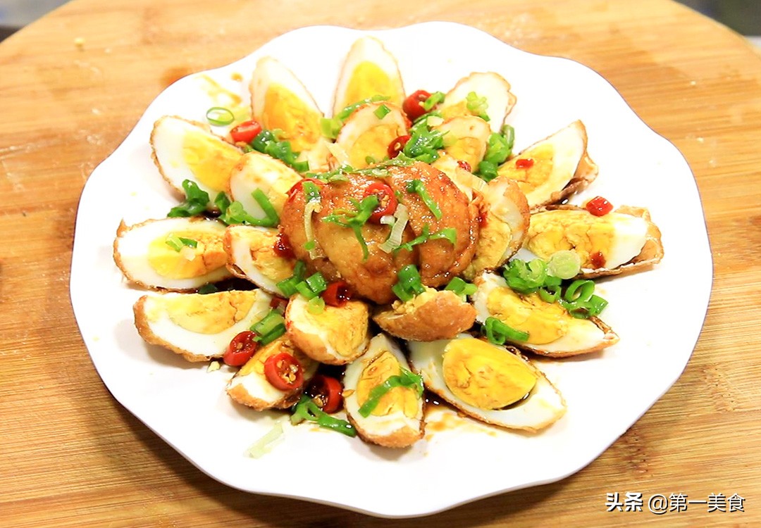 How to make tiger skin eggs to make tiger skin spots, the chef shares ...