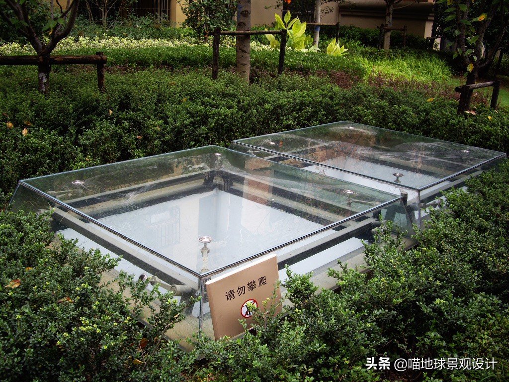 The design and transformation of the light well in the basement of the ...