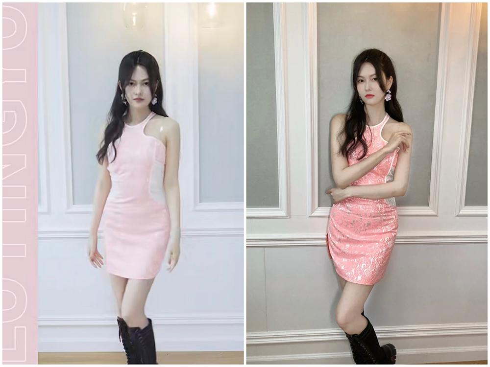 Lu Tingyu shares sweetheart dressing skills, summer is to wear skirts ...
