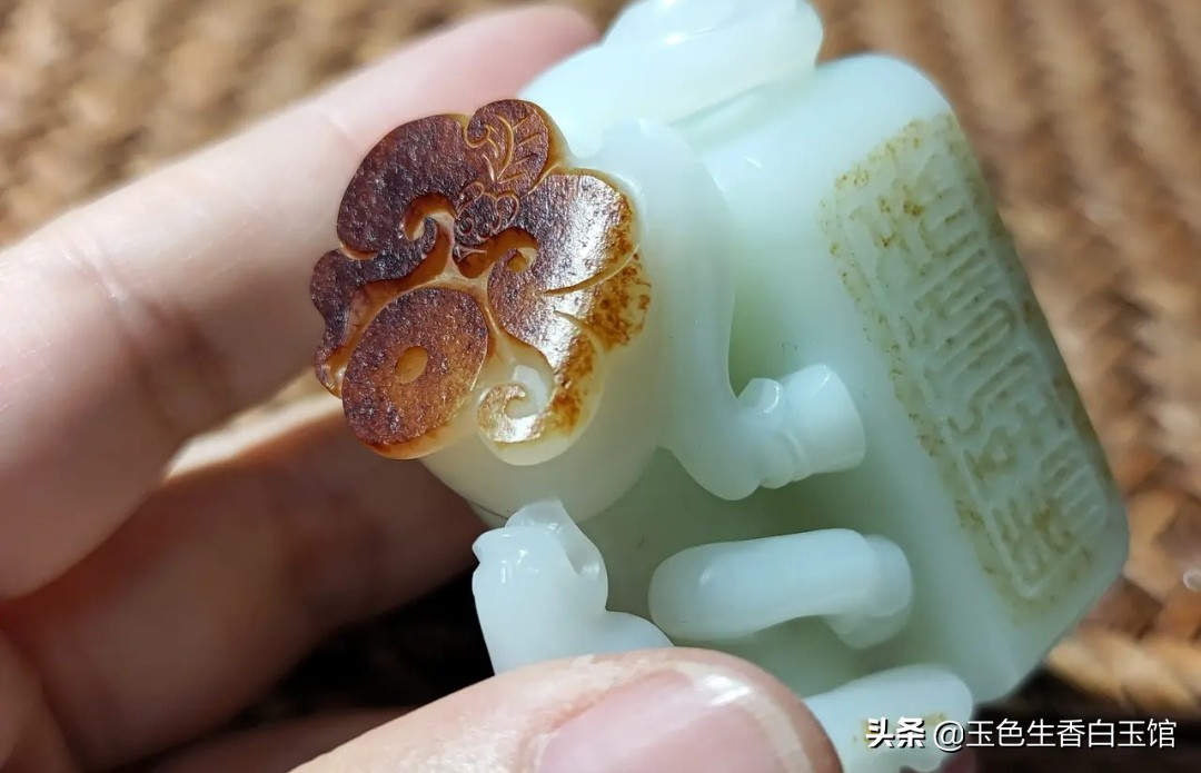 Tasting of Xinjiang Hotan Jade Seed Skin Color () - iMedia